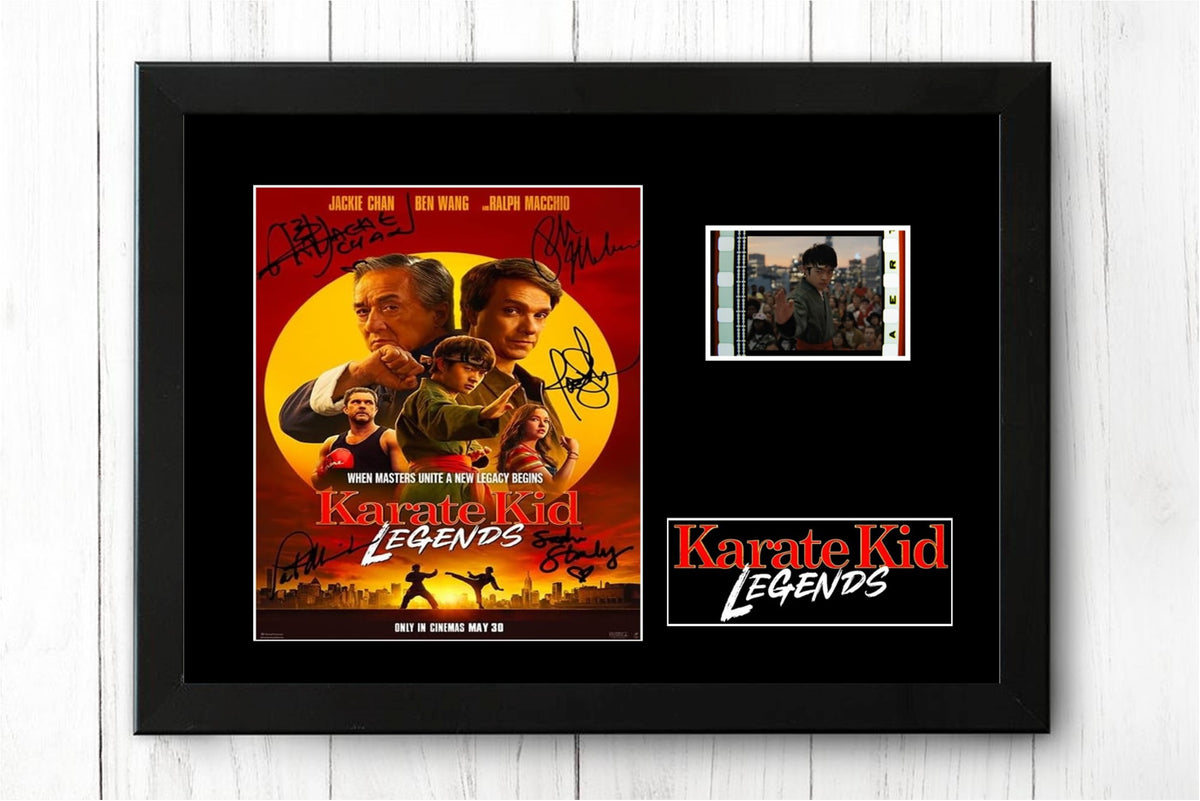 Karate Kid: Legends Signed Film Cell Stunning Gift Memorabilia + COA ...