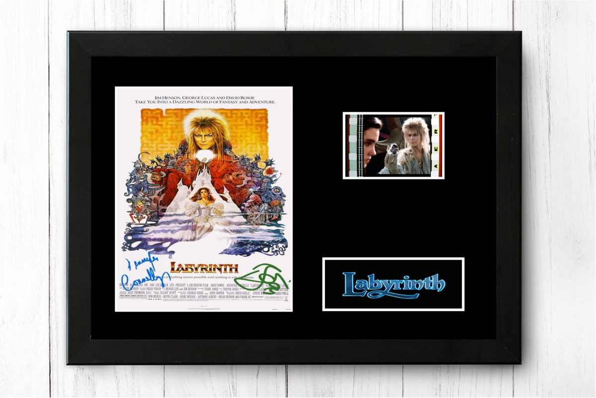Labyrinth 35mm Framed Film Cell Display - Cast Signed – ReelFilmCells